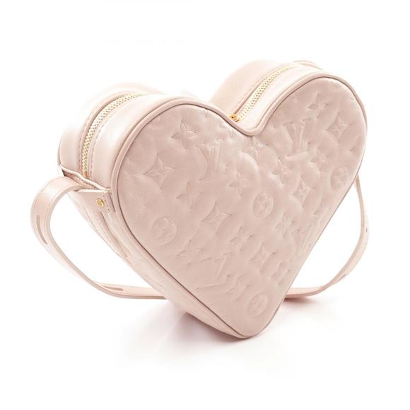 Louis Vuitton | Bags | Louis Vuitton Leather Pink Love Sac Fall Bag ...